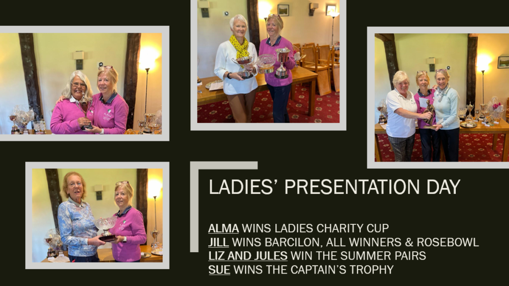 Ladies Presentation Day - Who won what - pictures... - Princes ...