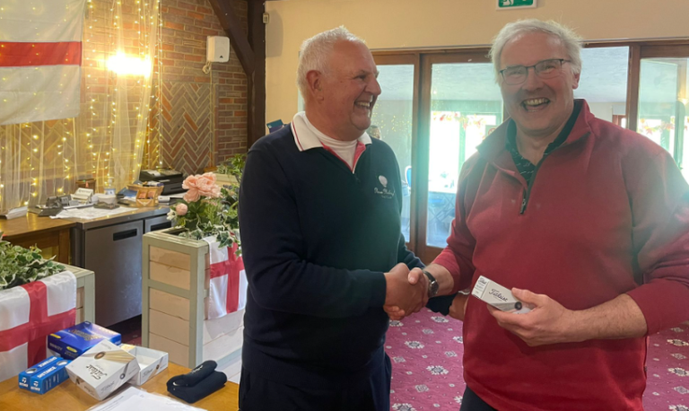 Captain Dick's St George's Day Triumph!! - Princes Risborough Golf Club