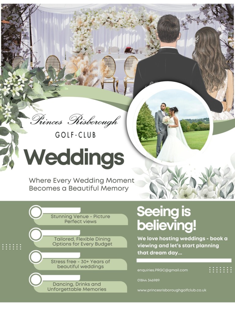 Wedding Venue - Princes Risborough Golf Club
